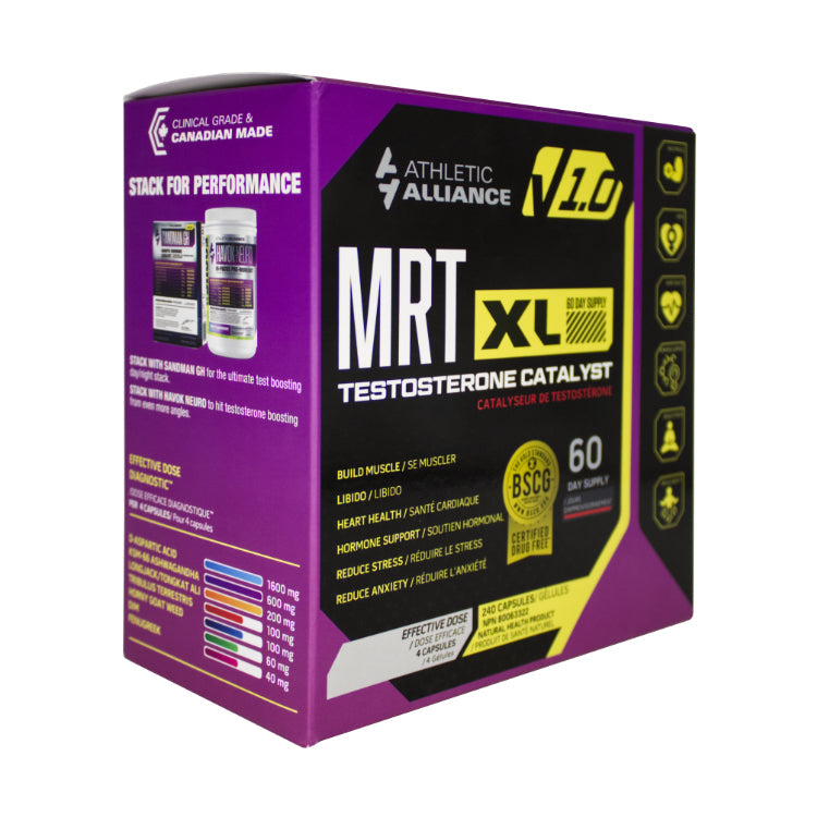 MRT XL Testosterone Booster 60 Day supply – Athletic Alliance USA